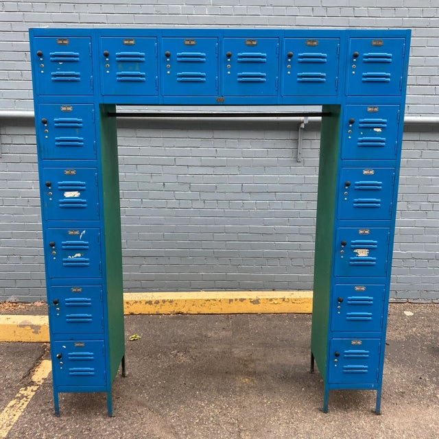 1940s Industrial Steel Factory Lockers by AllSteel | Chairish