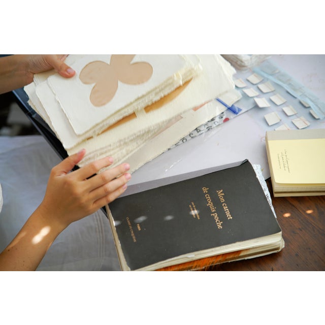 "The Sally" Contemporary Sewn and Naturally Dyed Composition by Louisa ...