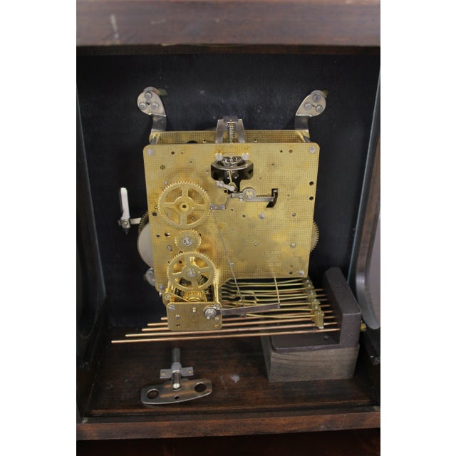 German Movement Ship Face Mantle Clock | Chairish