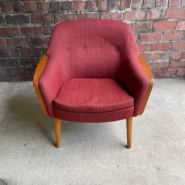 Mid-Century Modern Arm Chair Beach Legs and Team Arms Amazing Lines ...