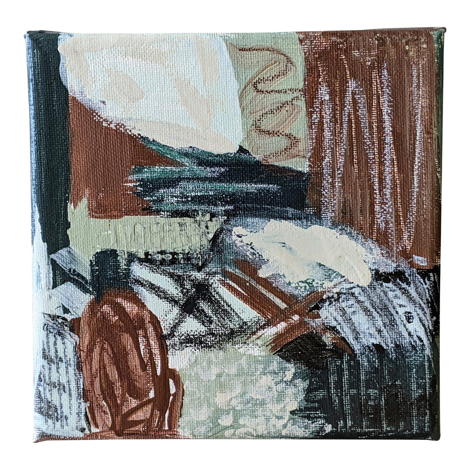 Original "Inner Vision" Abstract Expressionist Painting | Chairish