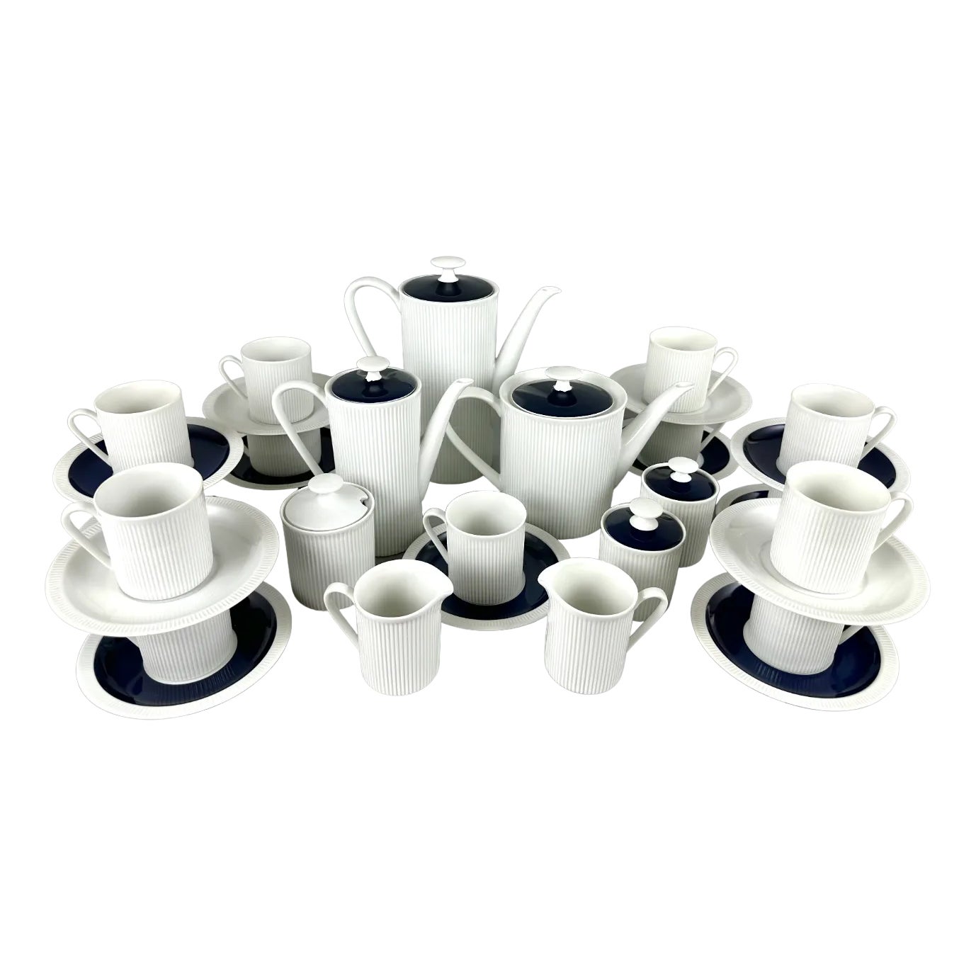 Large German Arzberg Dinnerware Set, 1970, Set of 80 | Chairish