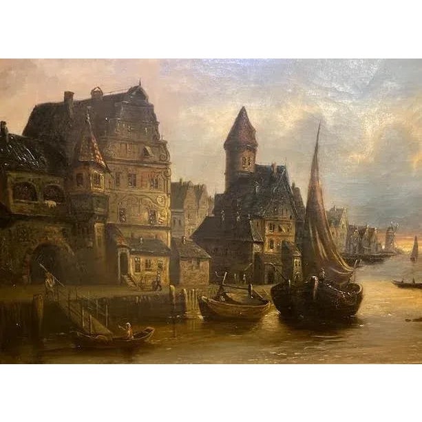 Louis Meijer (1809-1863) 19th Century Romantic Dutch Painting Amsterdam ...