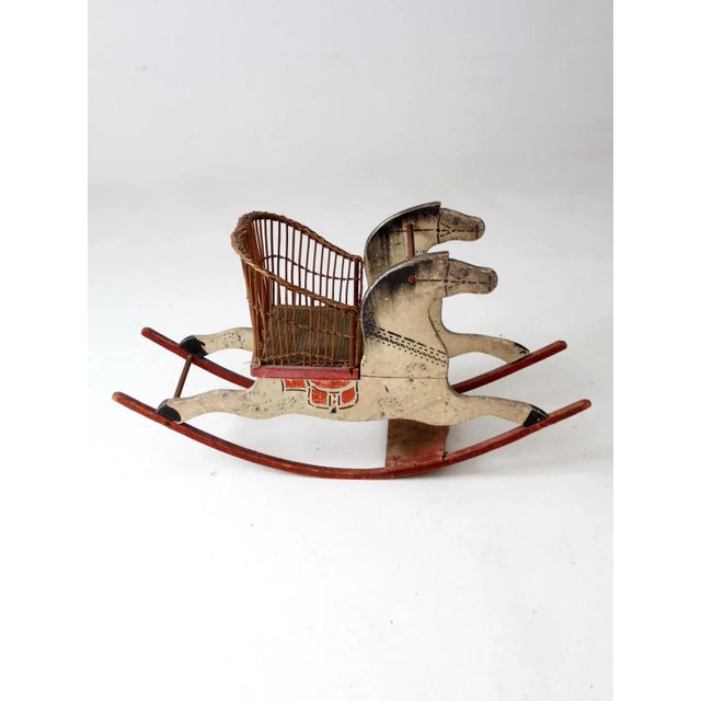 Victorian Rocking Horse Chair | Chairish