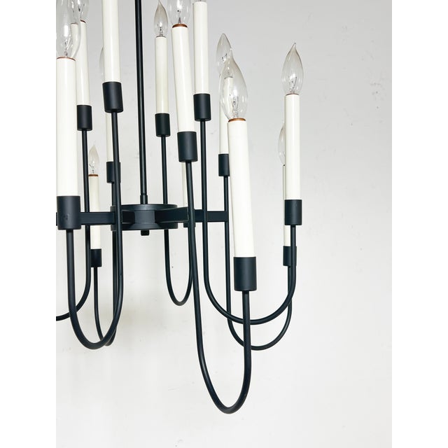 C. 1960s Mid-Century Lightolier Sixteen Bulb Chandelier | Chairish