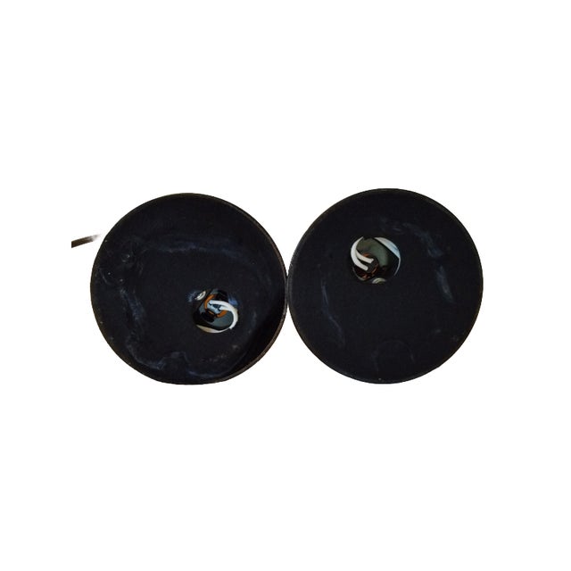 Modern Amber Tortoise Shell Art Glass Table Lamp 3 Lighting Modes With ...