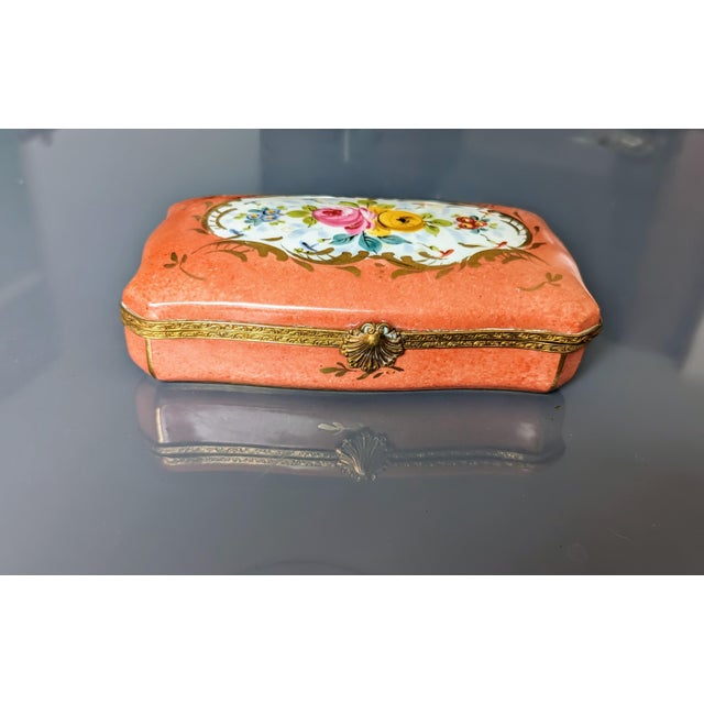 1920s Sevre Style Vanity or Jewelry Box | Chairish