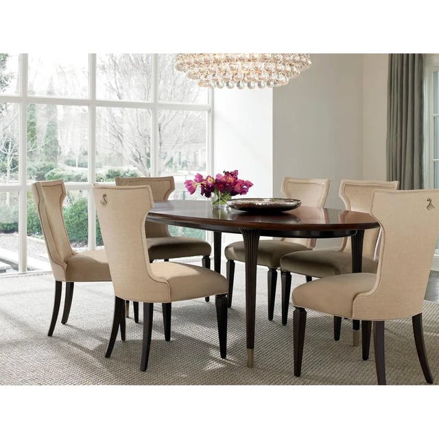 European Modern Dining Chairs- Set of 2 | Chairish