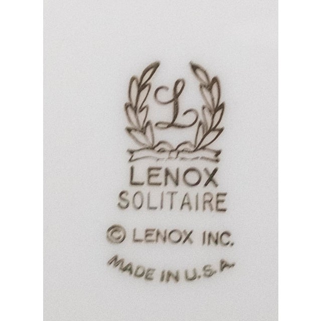Lenox China Solitaire Pattern Service Set - 40 Pieces | Chairish