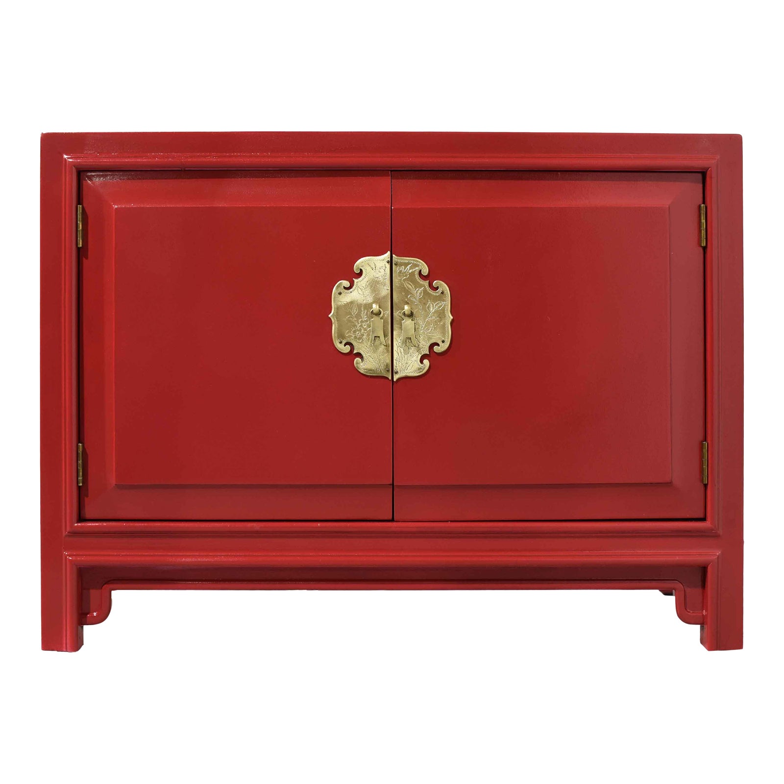 Mid Century Chinoiserie Table Nightstand by Red Lion Table Company in ...