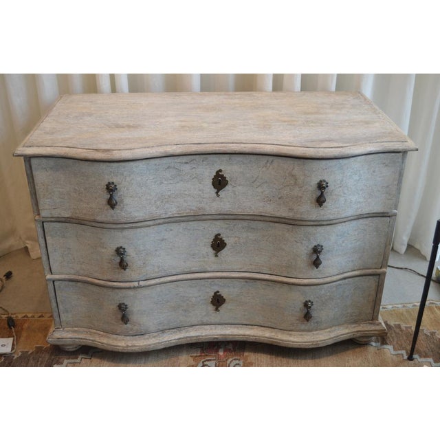 Late 19th Century German Painted Chest | Chairish