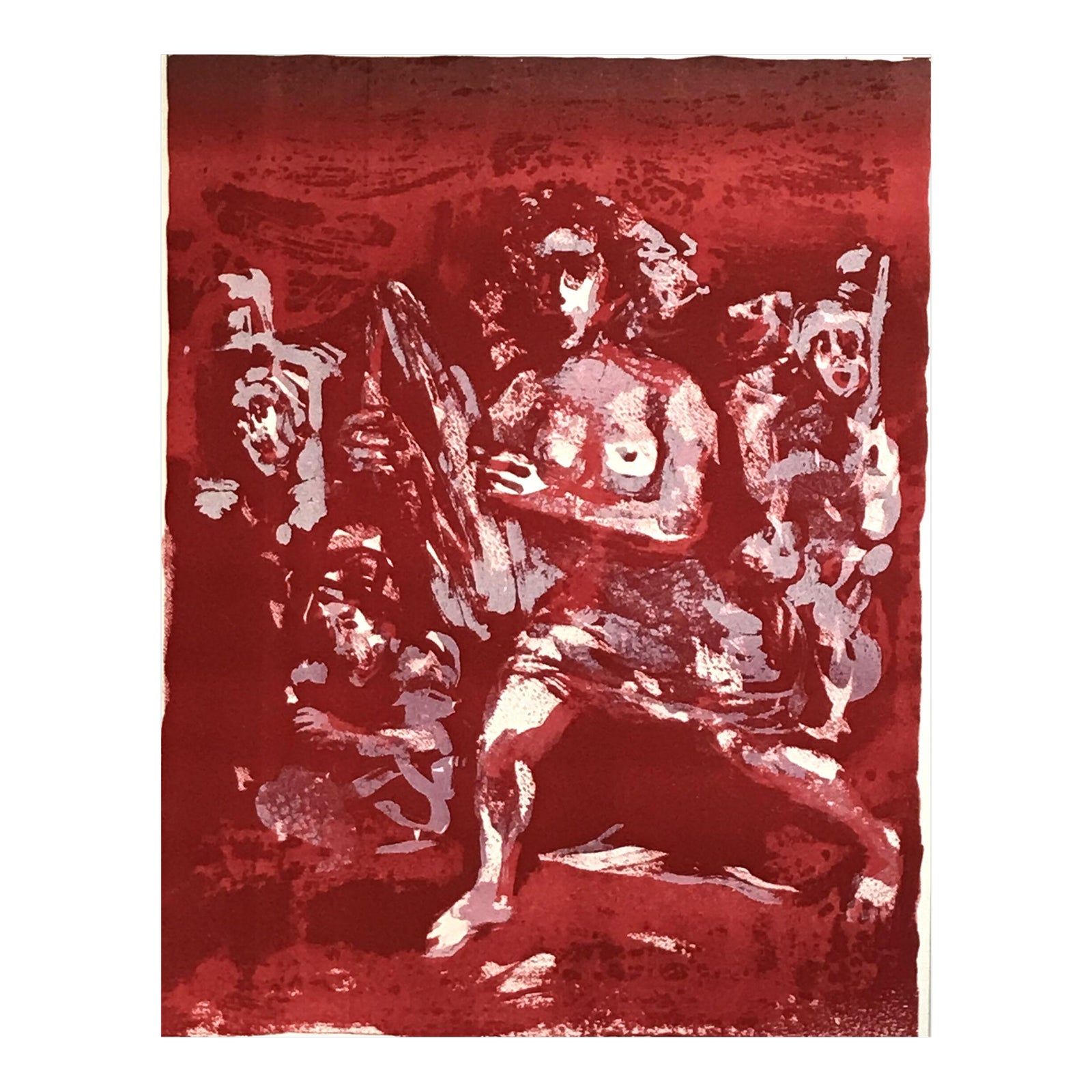 1969 Walter Spitzer Original Lithograph V1-6 Mourlot | Chairish