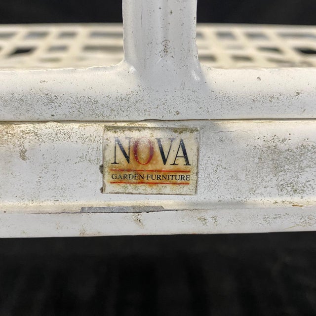 Vintage English Nova Garden Patio Furniture With Vines and Leaves -Set ...