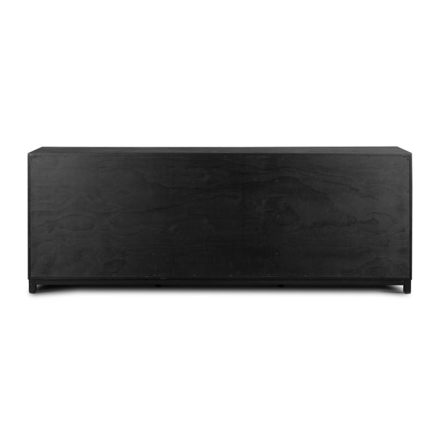 Millie 9 Drawer Dresser, Drifted Matte Black | Chairish
