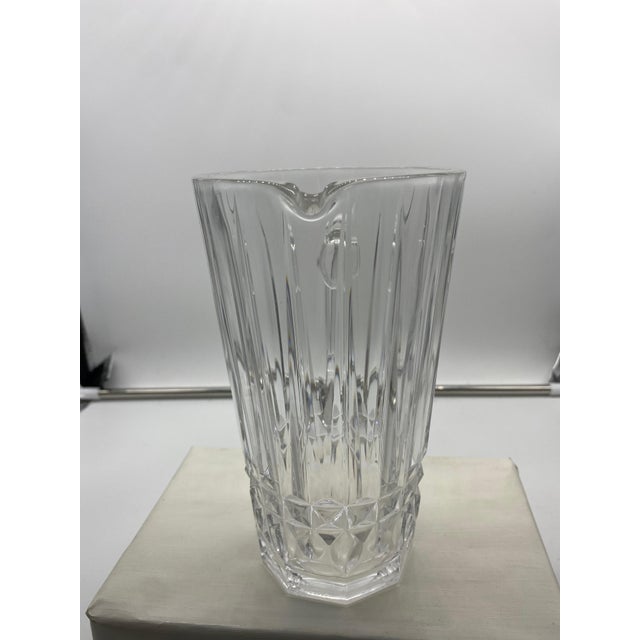 Vintage Classic Val Saint Lambert Balmoral Pitcher | Chairish