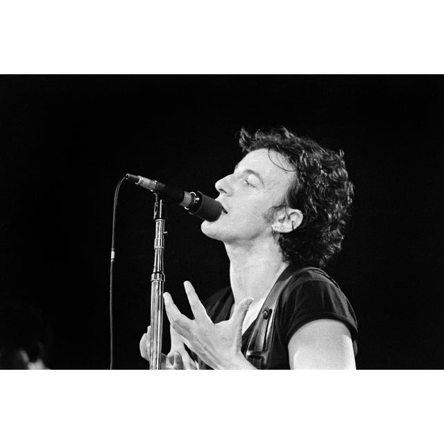 1976 Original Giclee Photograph of Bruce Springsteen | Chairish