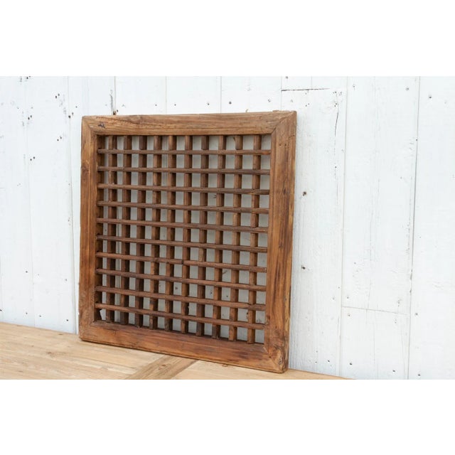 Traditional Antique Chinese Window Frame | Chairish