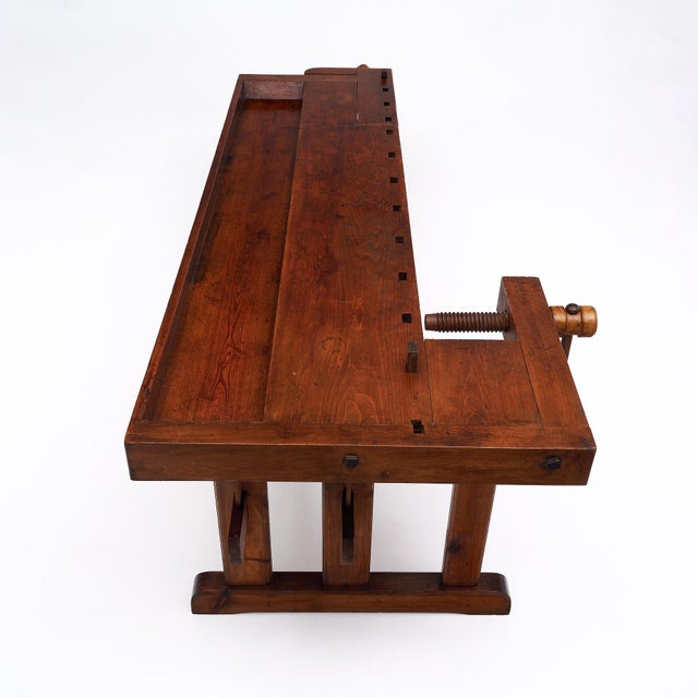 Antique French Alps "Ski" Workbench | Chairish