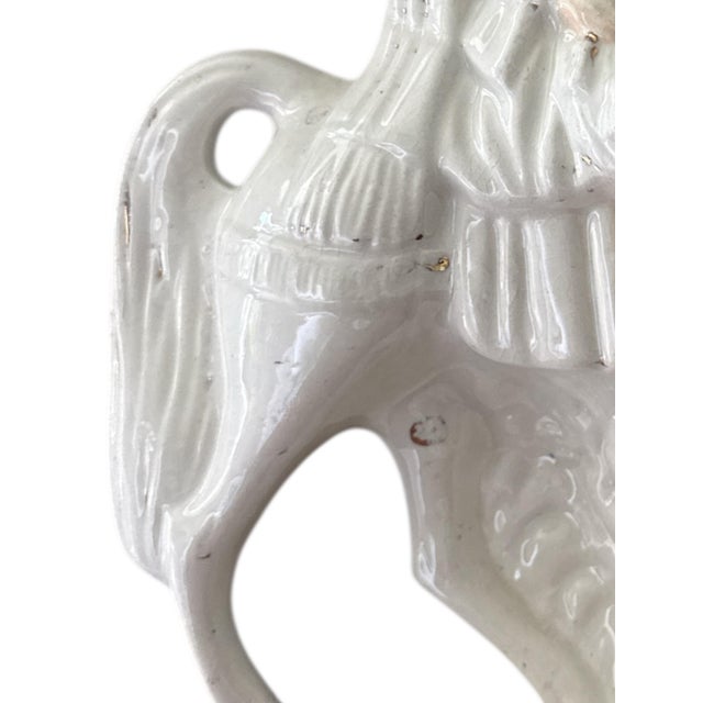 19th-Century English Staffordshire Flatback Horse and Rider Figure C ...