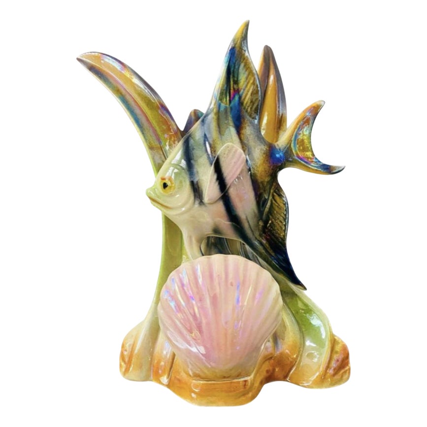 Fish Sculpture by H. Bequet, 1950s | Chairish