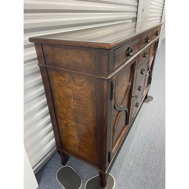 Theodore Alexander Villa Olmo Carved Wood Sideboard / Buffet With ...