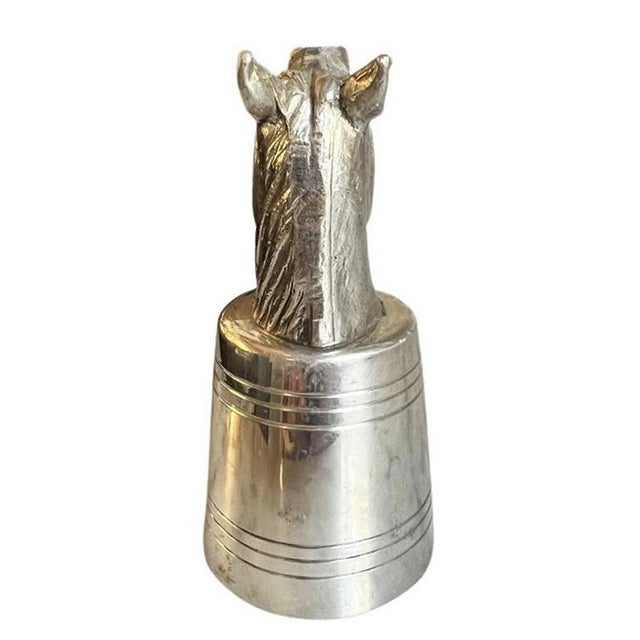 Vintage English Pewter Horse Head Jigger or Shot Glass - Sheffield ...
