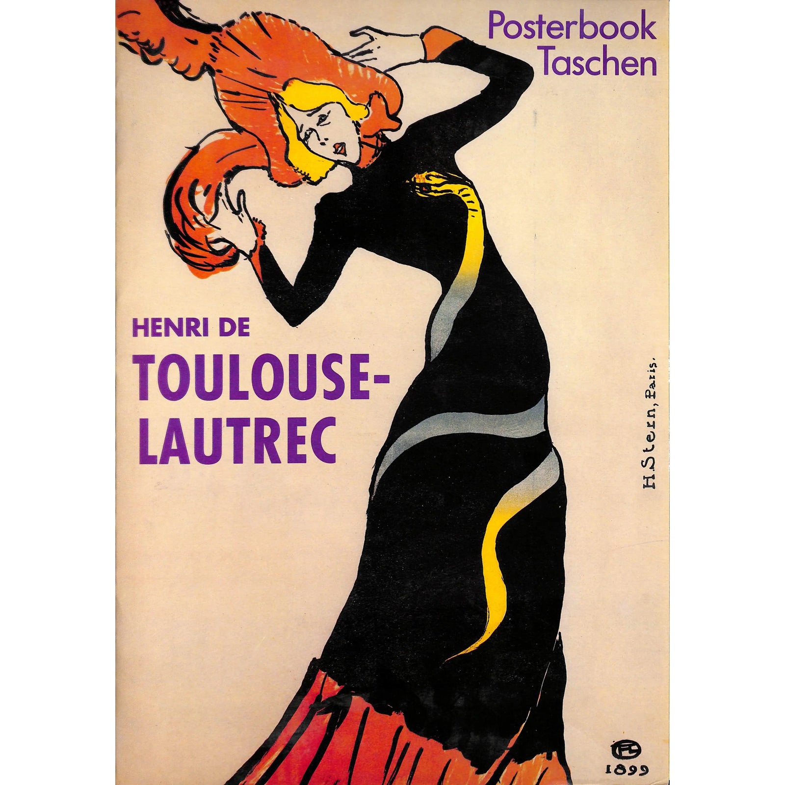"Posterbook Henri De Toulouse-Lautrec" 1992 | Chairish