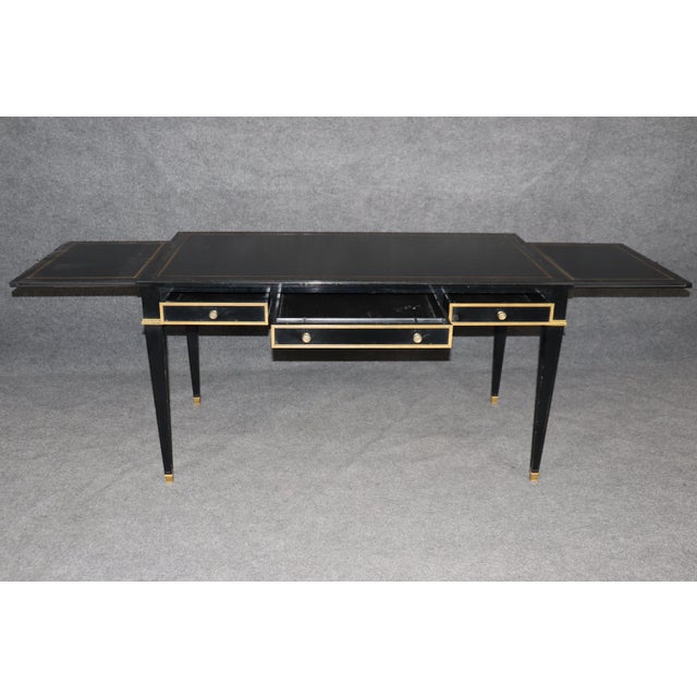 Handsome Gold Dore' Bronze Ormolu Directoire Maison Jansen Executive ...