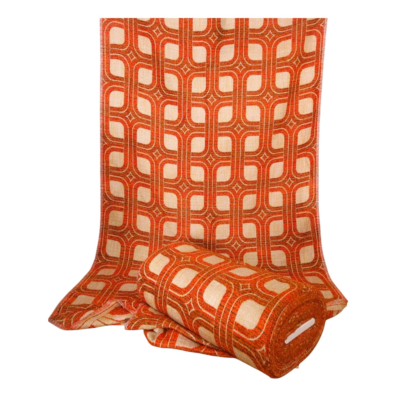 Mid-Century Modern German Fabric Bale for Curtains, 1970s | Chairish