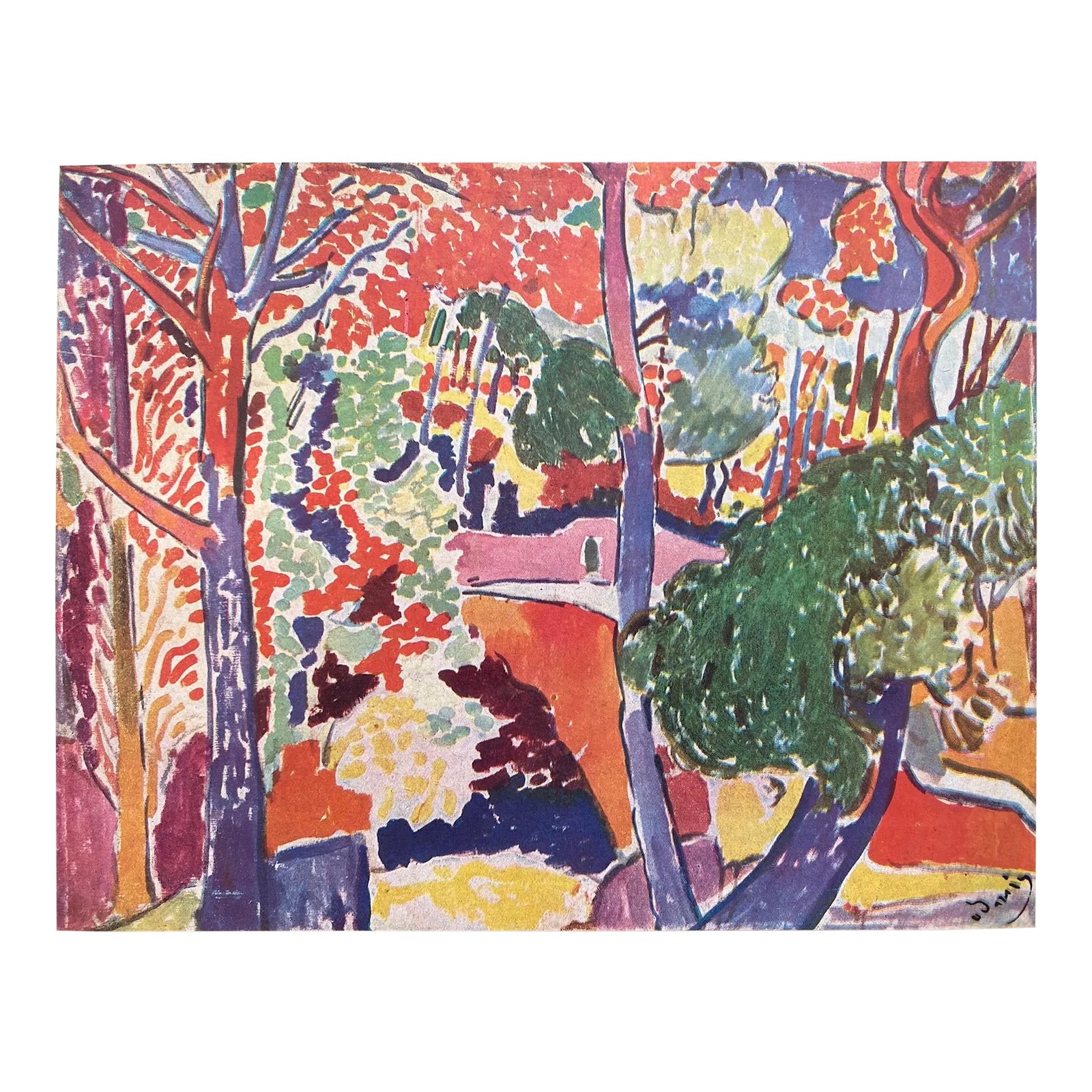 Andre Derain Vintage 1948 Fauvism Limited Edition French Fine Art ...