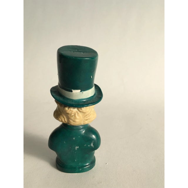 Vintage Salt & Pepper Shaker Man & Top Hat - a Pair | Chairish