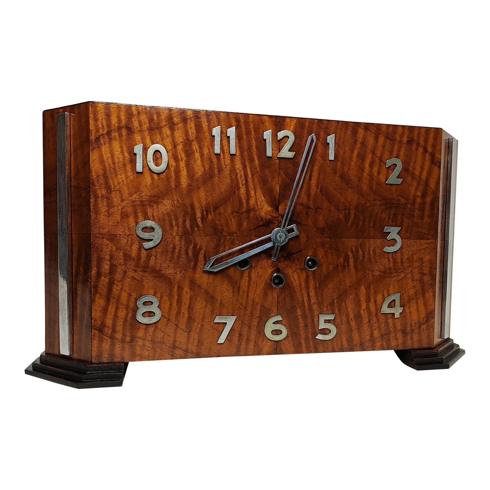 1930’s Westminster Chime Windup Mantle Table Clock | Chairish