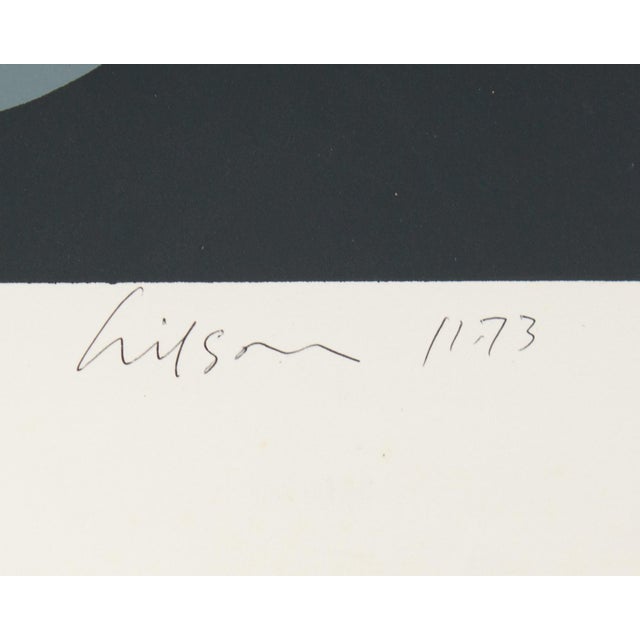 1973 Structure Series #48 Serigraph Print by Harry Hilson | Chairish