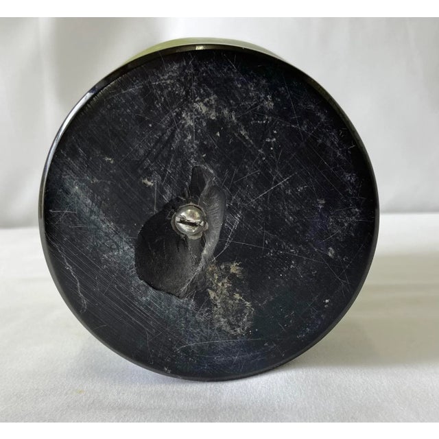 Contemporary Randi Grantham Bronze Granny Apple Sculpture on Marble ...