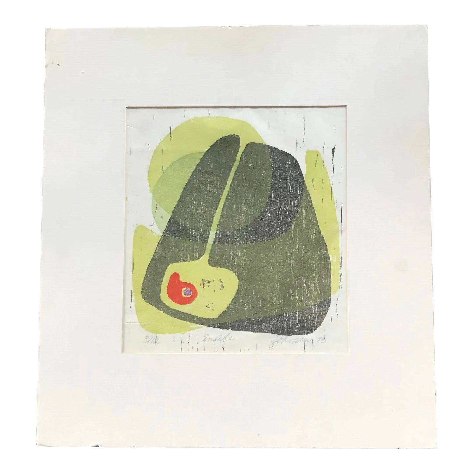 1970s Still Life Hand Colored Etching | Chairish