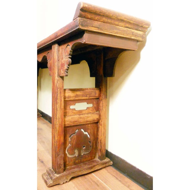 Early 19th Century Antique Chinese Ming Altar Table | Chairish