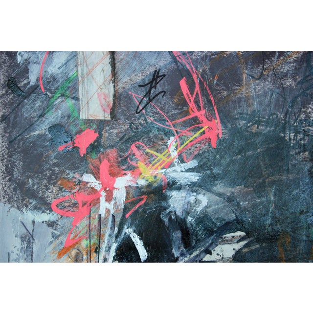 Modern Abstract Diptych Paintings Original | Chairish