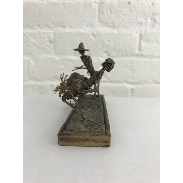 1970s Vintage Alfred Weekes Wire Sculpture | Chairish