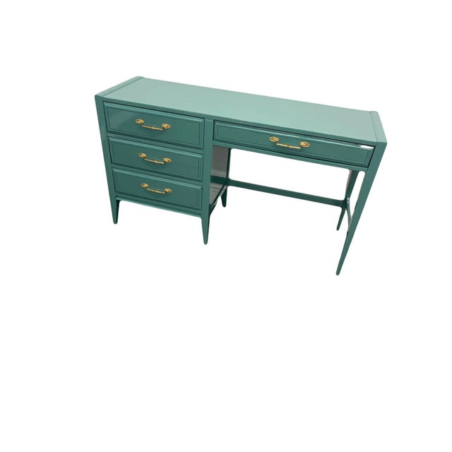1970s Basic-Witz Green Desk | Chairish