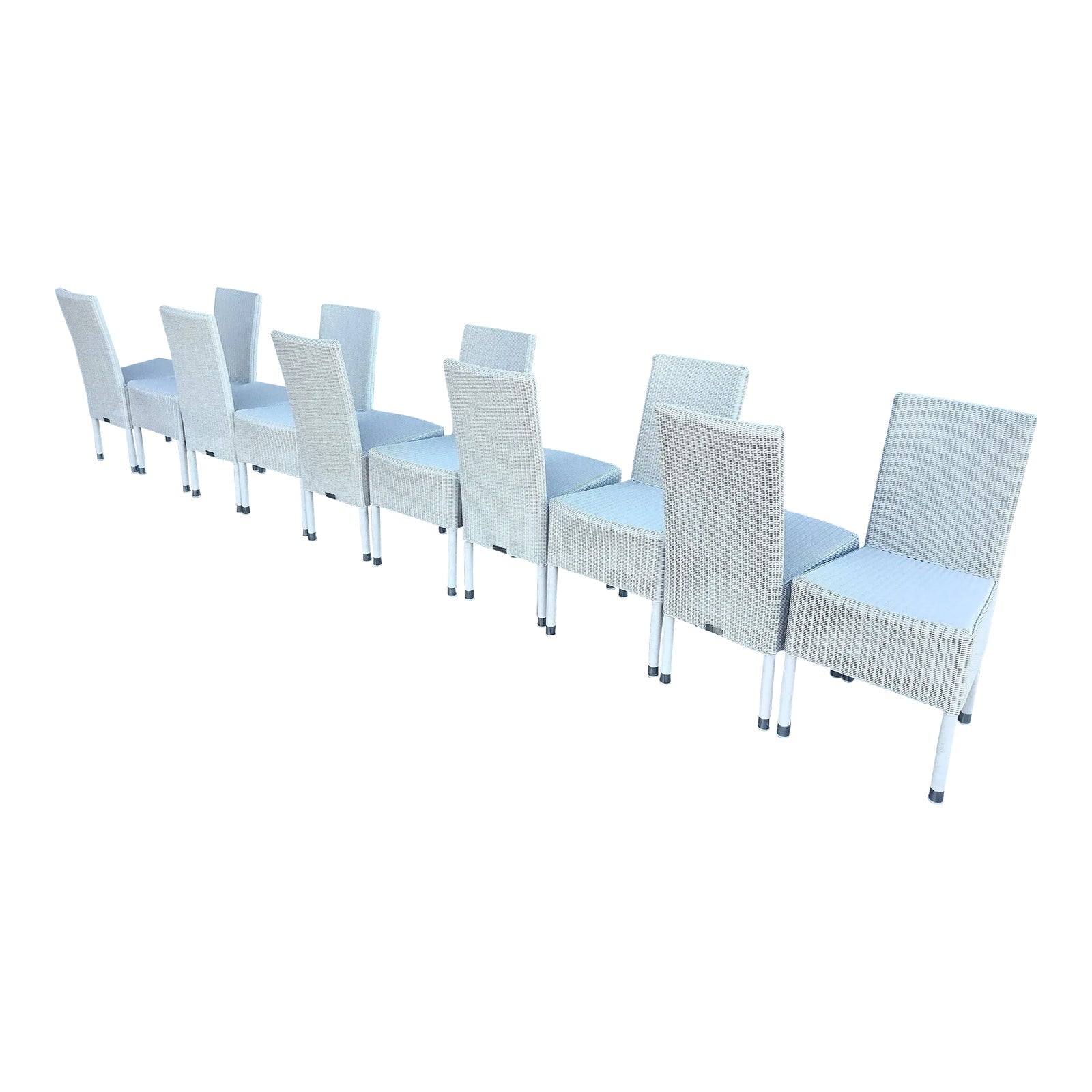Modern Janus Et Cie Side Chairs- Set of 10 | Chairish