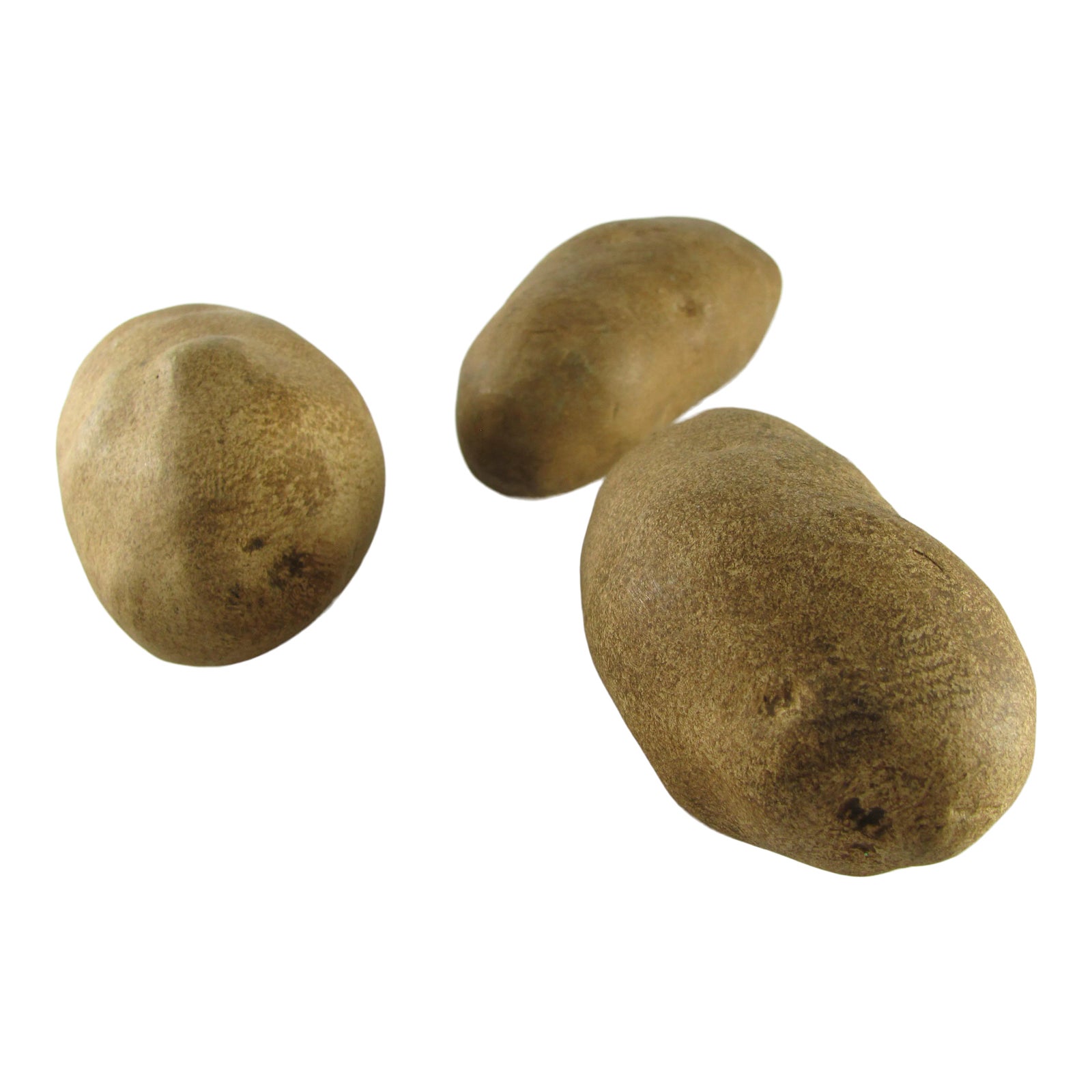 Realistic Faux Fake Artificial Ceramic Vegetable Potato Food - Set of 3 ...