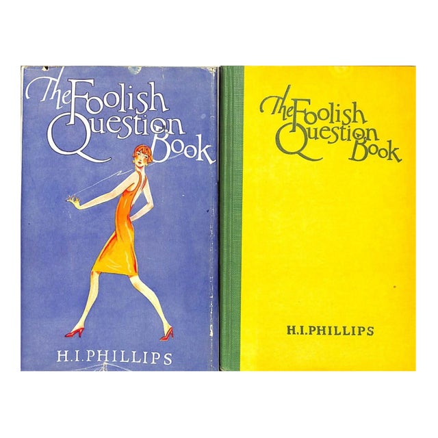 "The Foolish Question Book" 1927 Phillips, h.i. ("Hi") | Chairish