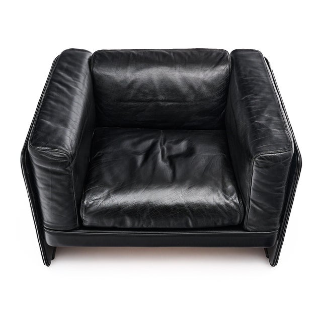 Poltrona Frau Leather Armchair | Chairish