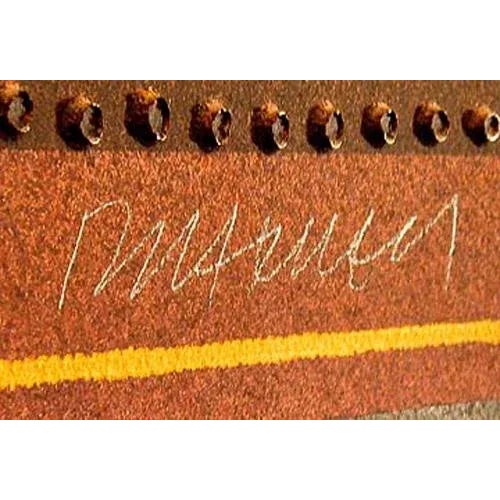 Paul Maxwell, #713 B, Original Art Stencil Casting Signed Artwork 3-D Textured | Chairish