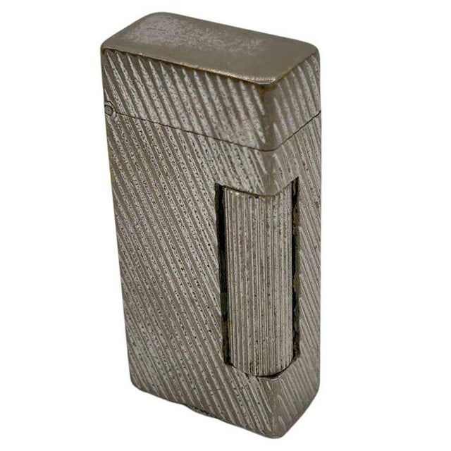 1940s Dunhill Short Automatique "Rollalite" Chrome Pocket Lighter ...