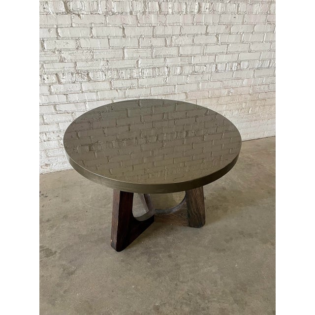 Christian Liaigre Montfaucon Lacquered Side Table | Chairish