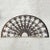 French Colonial Wrought Iron Arched Architectural Transom Grille | Chairish