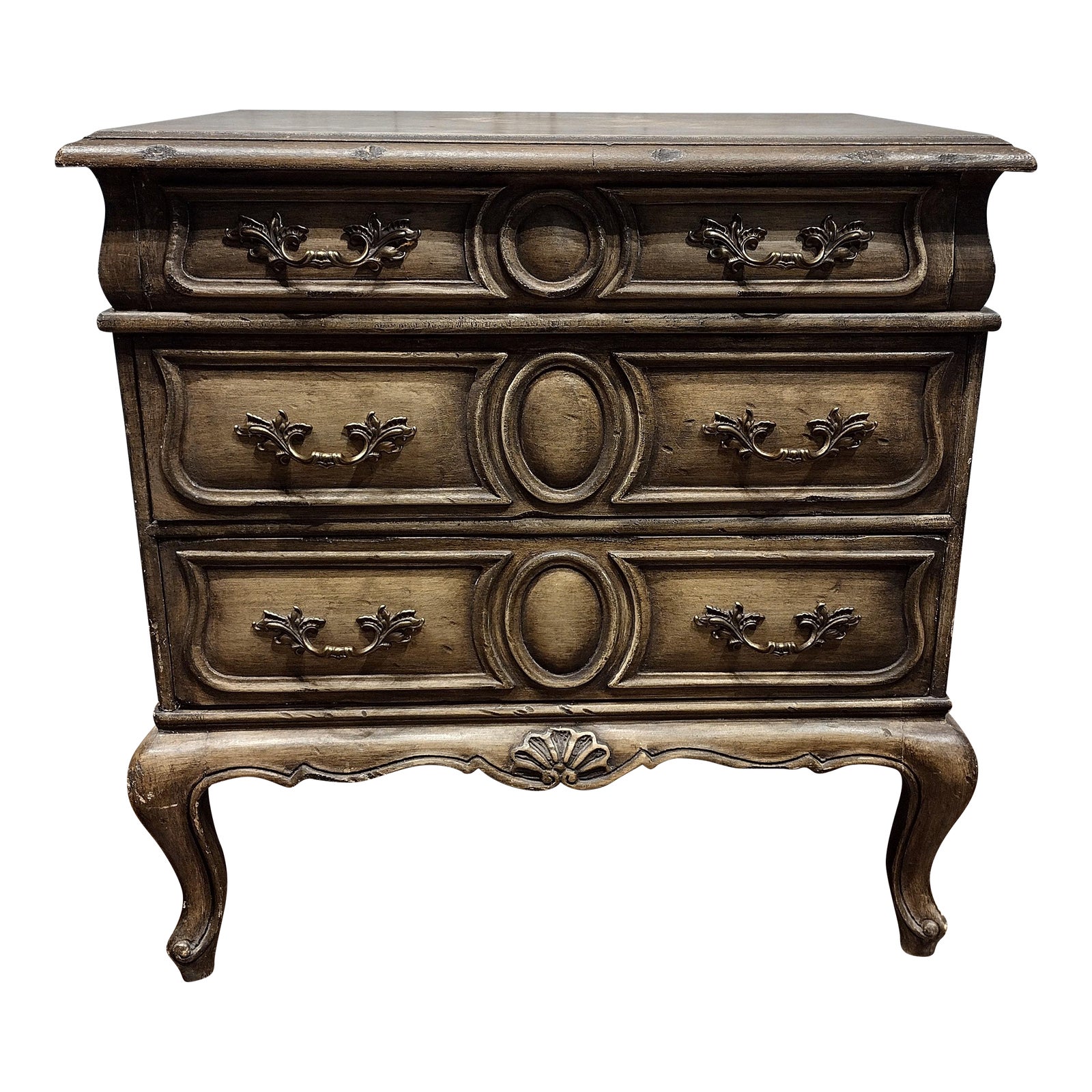 Vintage French Provincial Nightstand | Chairish