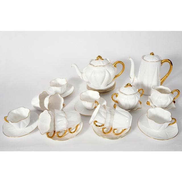 Vintage English Porcelain Tea / Coffee Service Service for 12 People ...