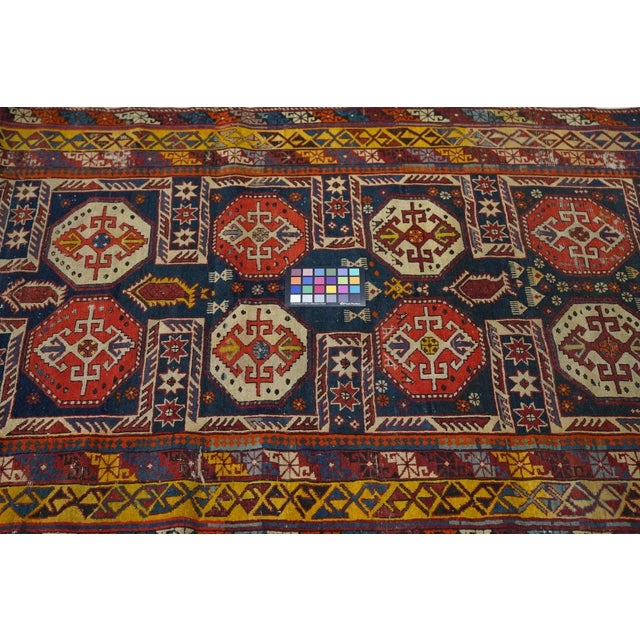 Antique Kuba Rug 3'9'' x 6'3'' | Chairish